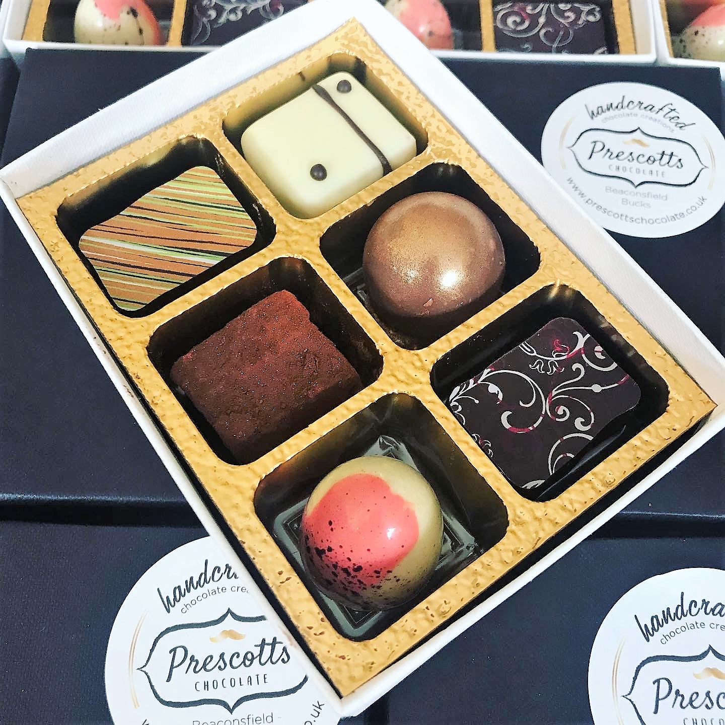 Corporate and branded chocolates - Prescotts Chocolate